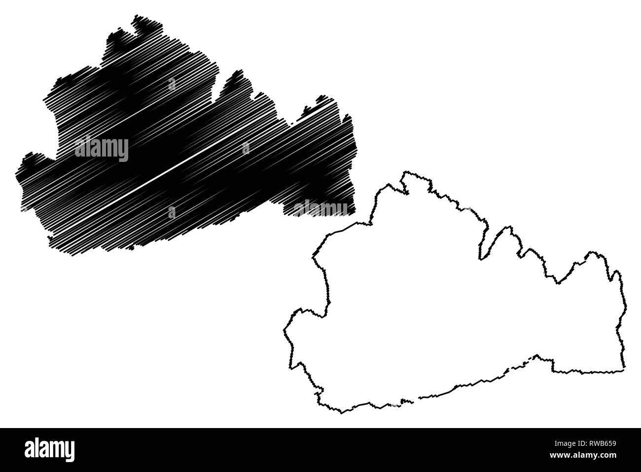 Surrey (United Kingdom, England, Non-metropolitan county, shire county ...