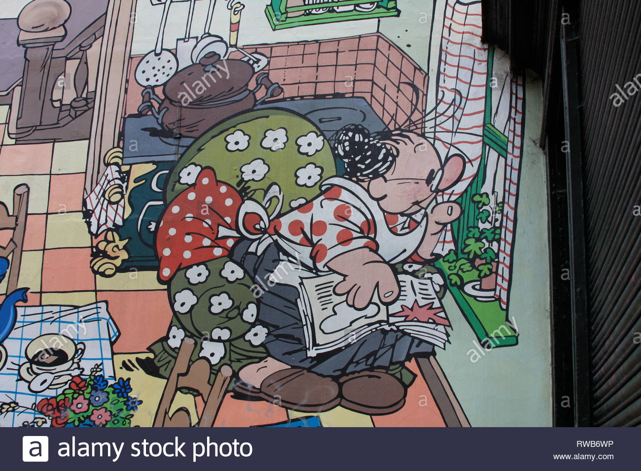 Comic Strip Brussels Stock Photos & Comic Strip Brussels Stock Images ...