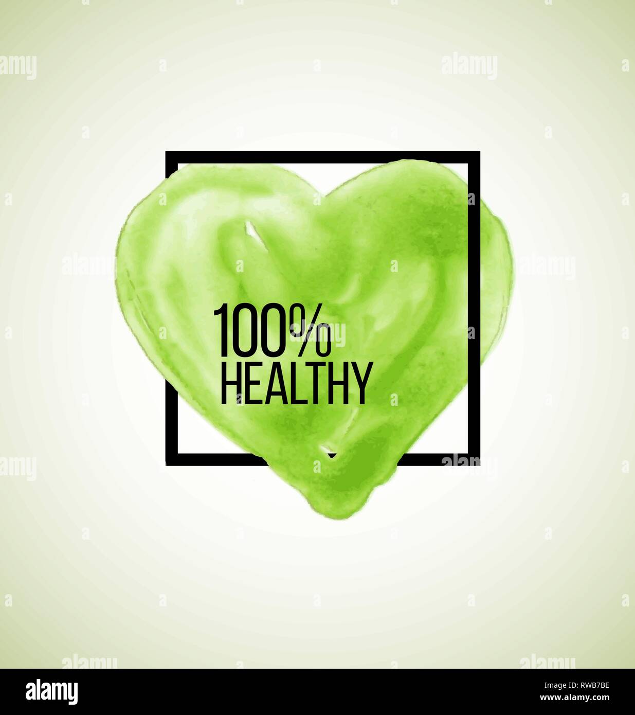 Frame made fresh healthy Stock Vector Images - Alamy