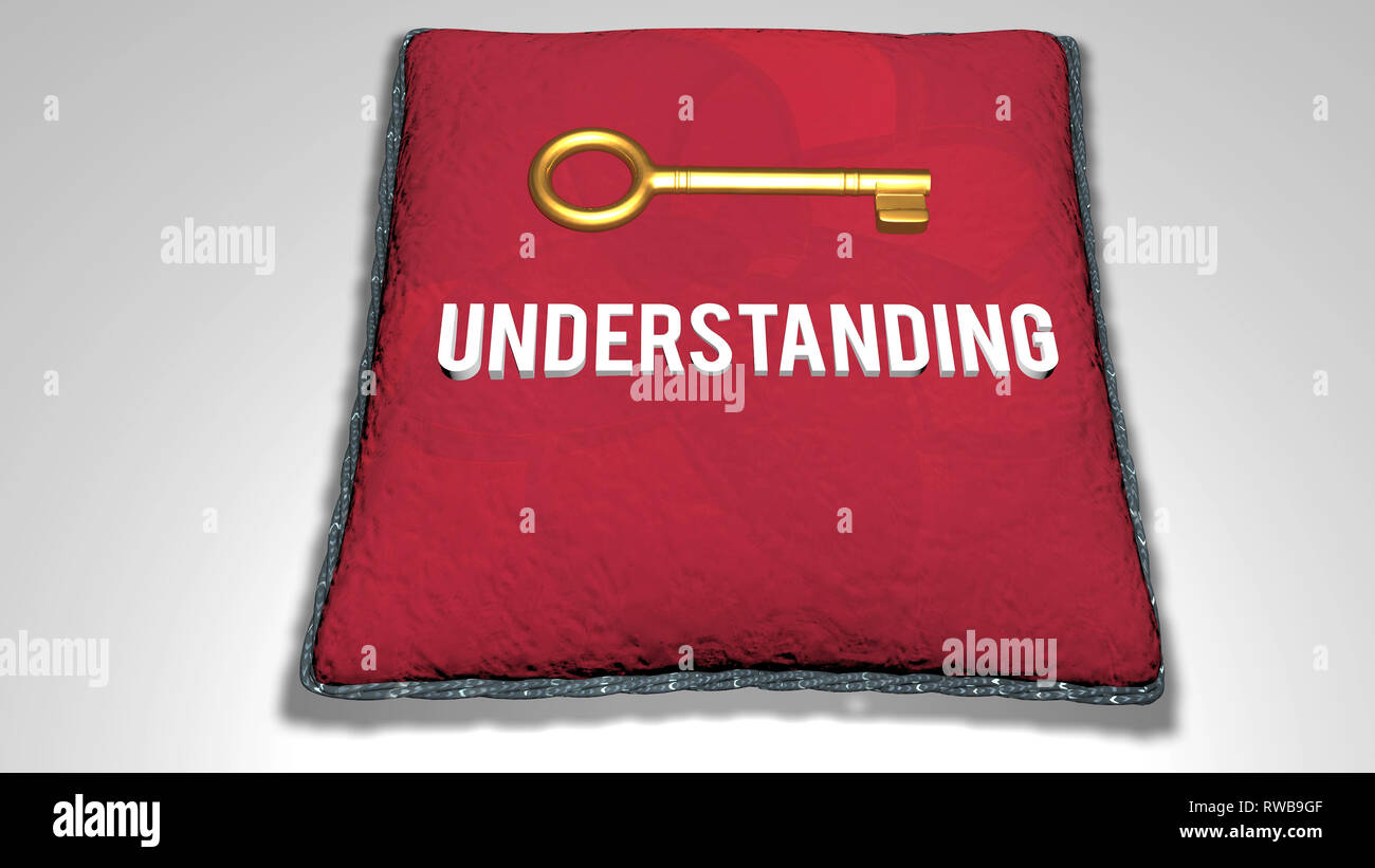 understanding concept animation 3D render illustration Stock Photo - Alamy
