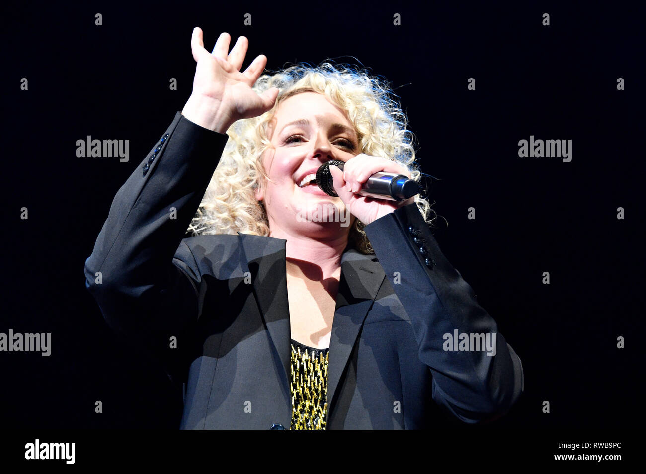 Country singer Cam live on stage at the C2C Country to Country Festival ...