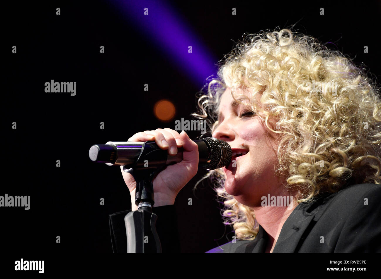 Country singer Cam live on stage at the C2C Country to Country Festival ...