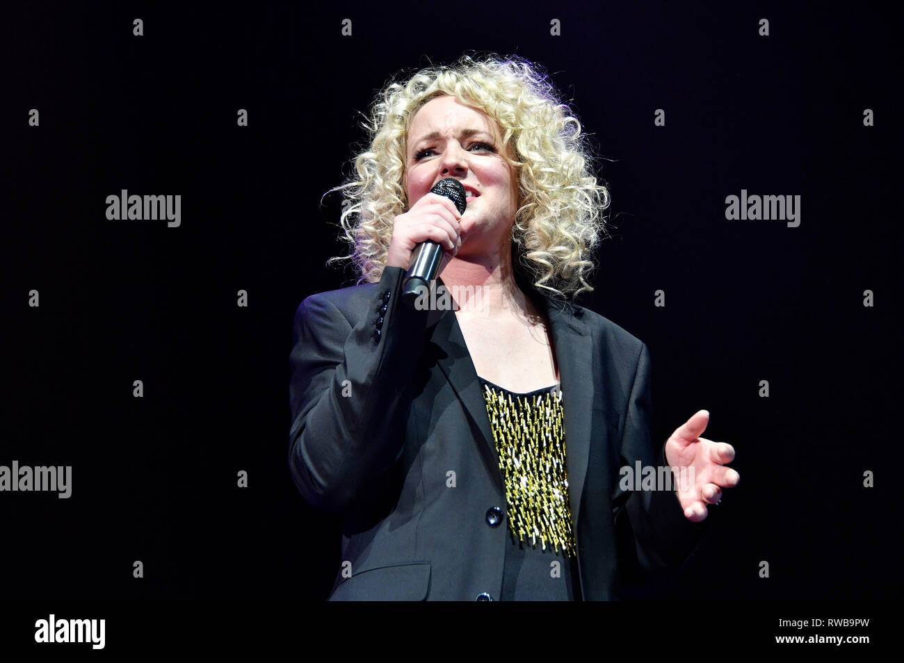 Country singer Cam live on stage at the C2C Country to Country Festival ...