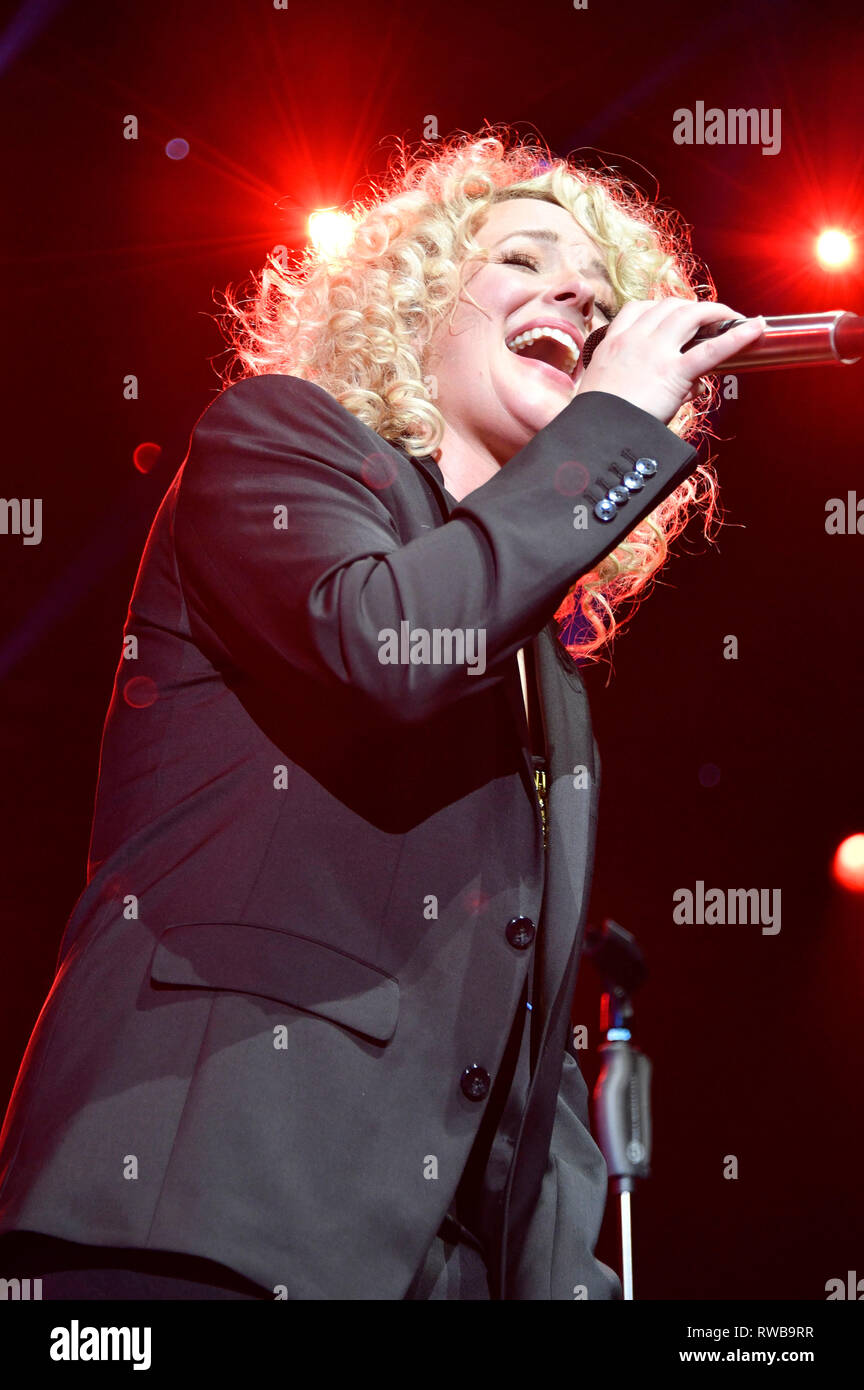 Country singer Cam live on stage at the C2C Country to Country Festival ...