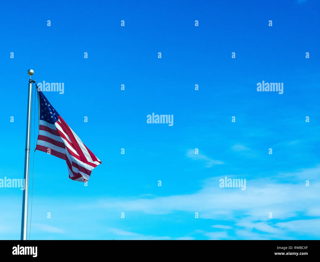 American flag wallpaper hi-res stock photography and images - Alamy