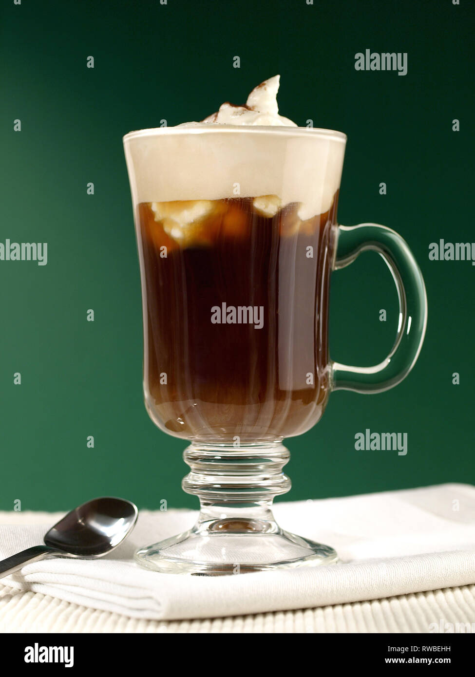 Irish coffee glass hi-res stock photography and images - Alamy