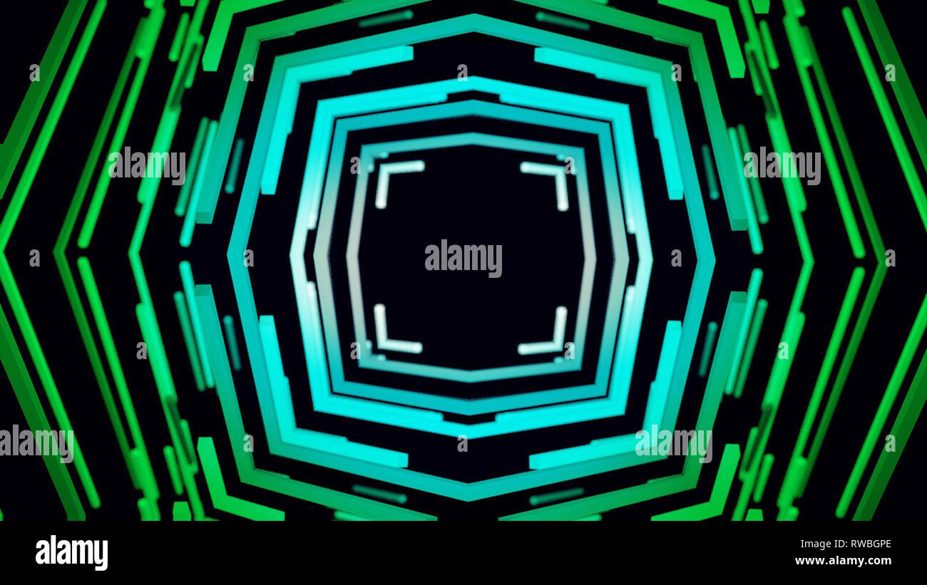 Blue futuristic animated background hi-res stock photography and images ...