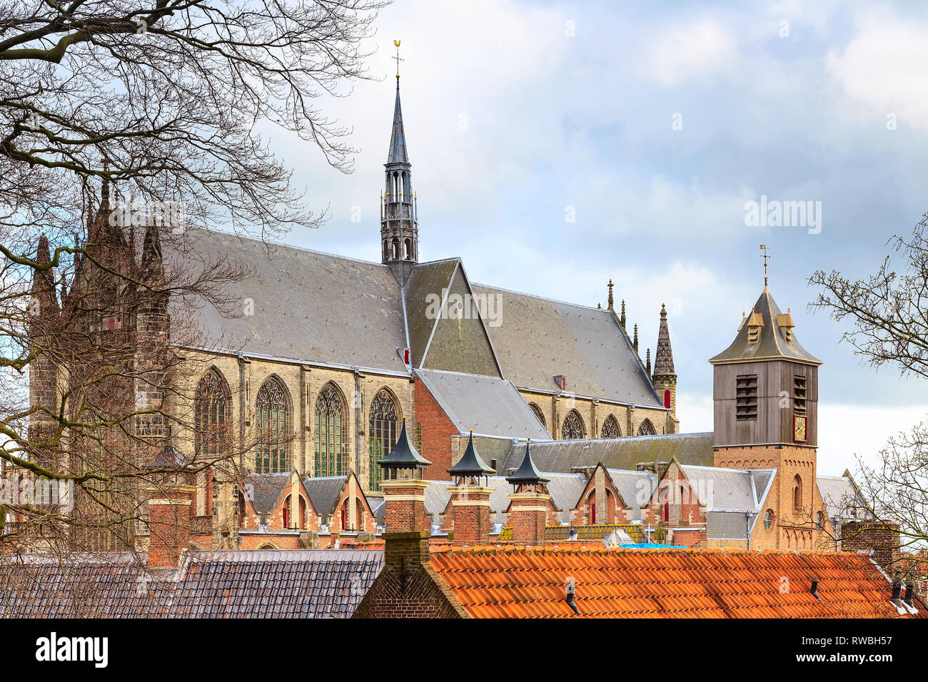 Leiden pieterskerk hi-res stock photography and images - Alamy