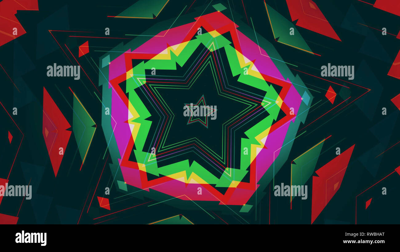 Retro style star shaped background Stock Photo - Alamy