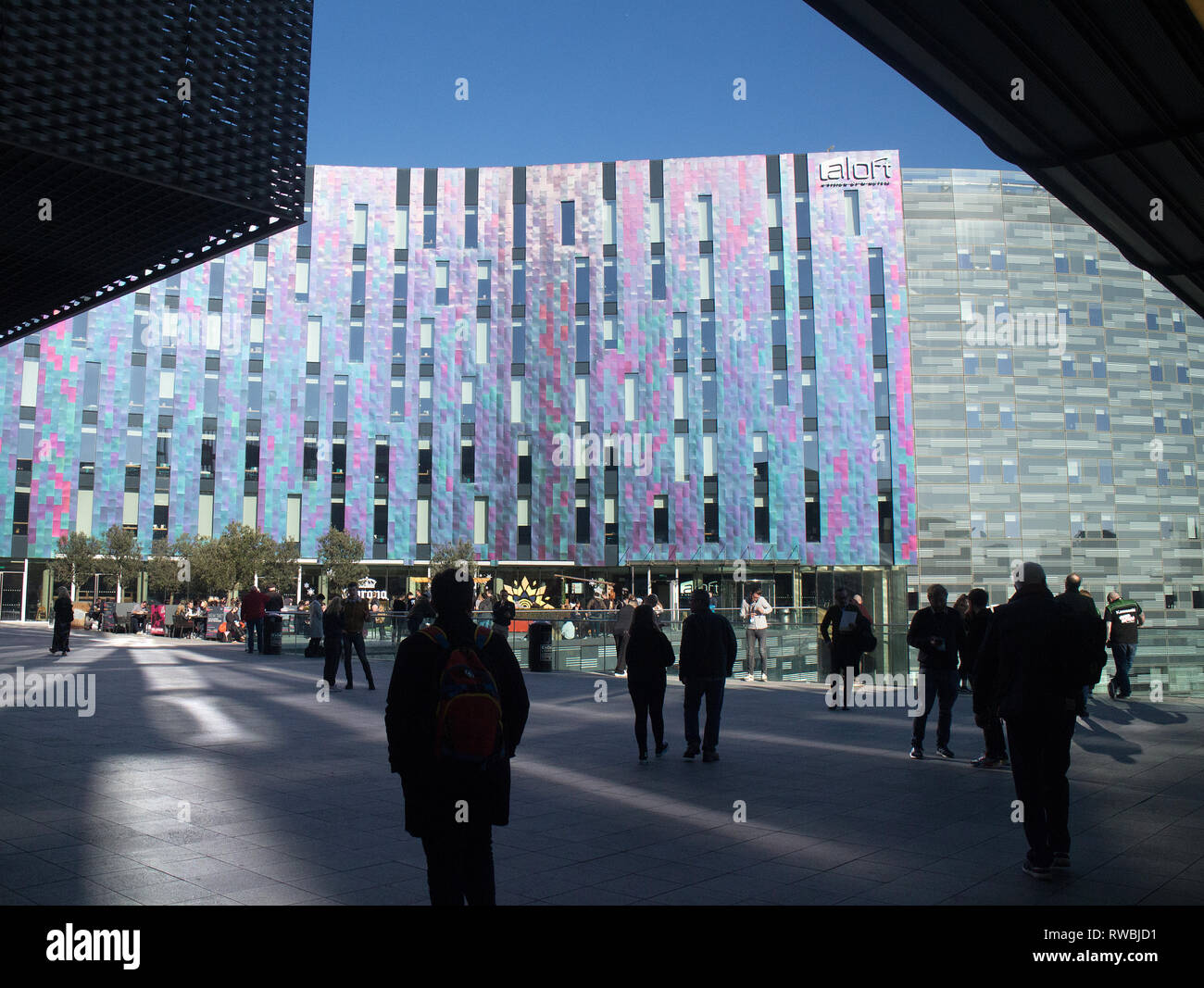 Aloft London Excel Hotel Stock Photo - Alamy