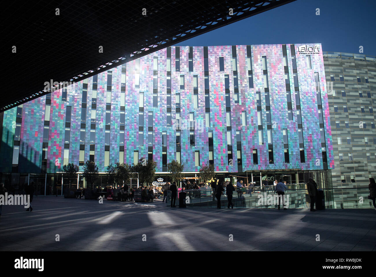 Aloft London Excel Hotel Stock Photo - Alamy
