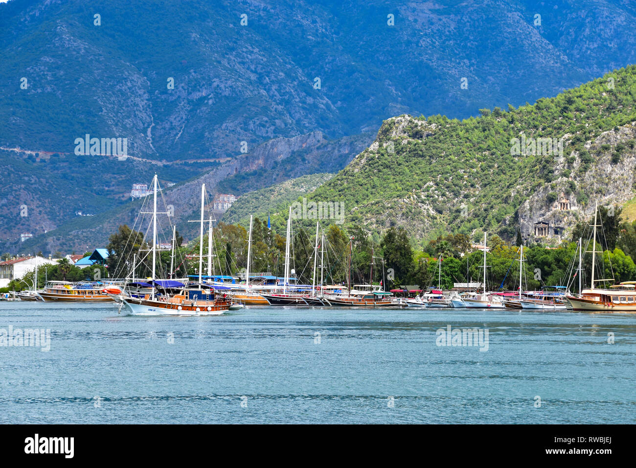 Fethiye turkey gulet hi-res stock photography and images - Alamy