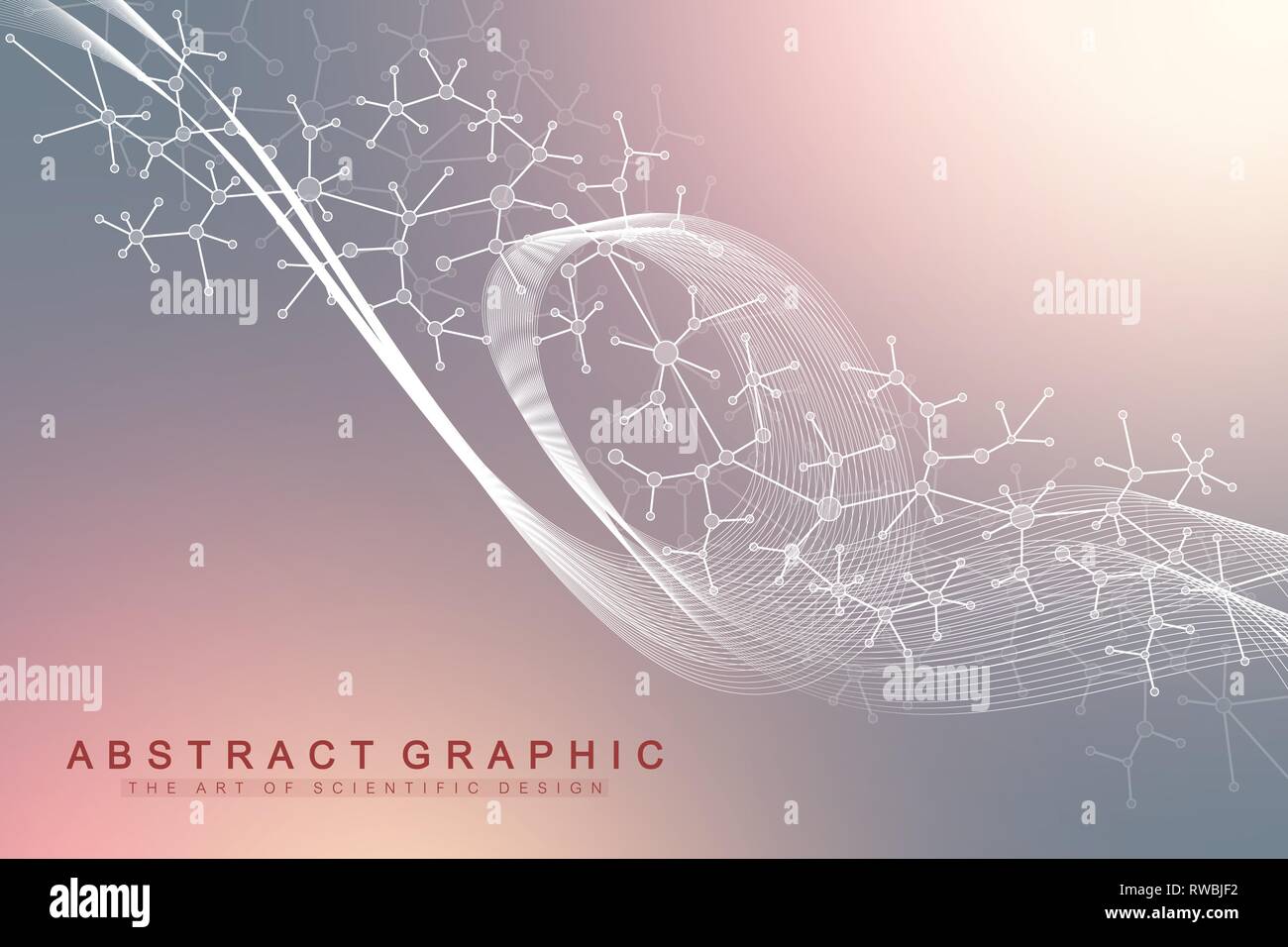 Scientific vector illustration genetic engineering and gene ...