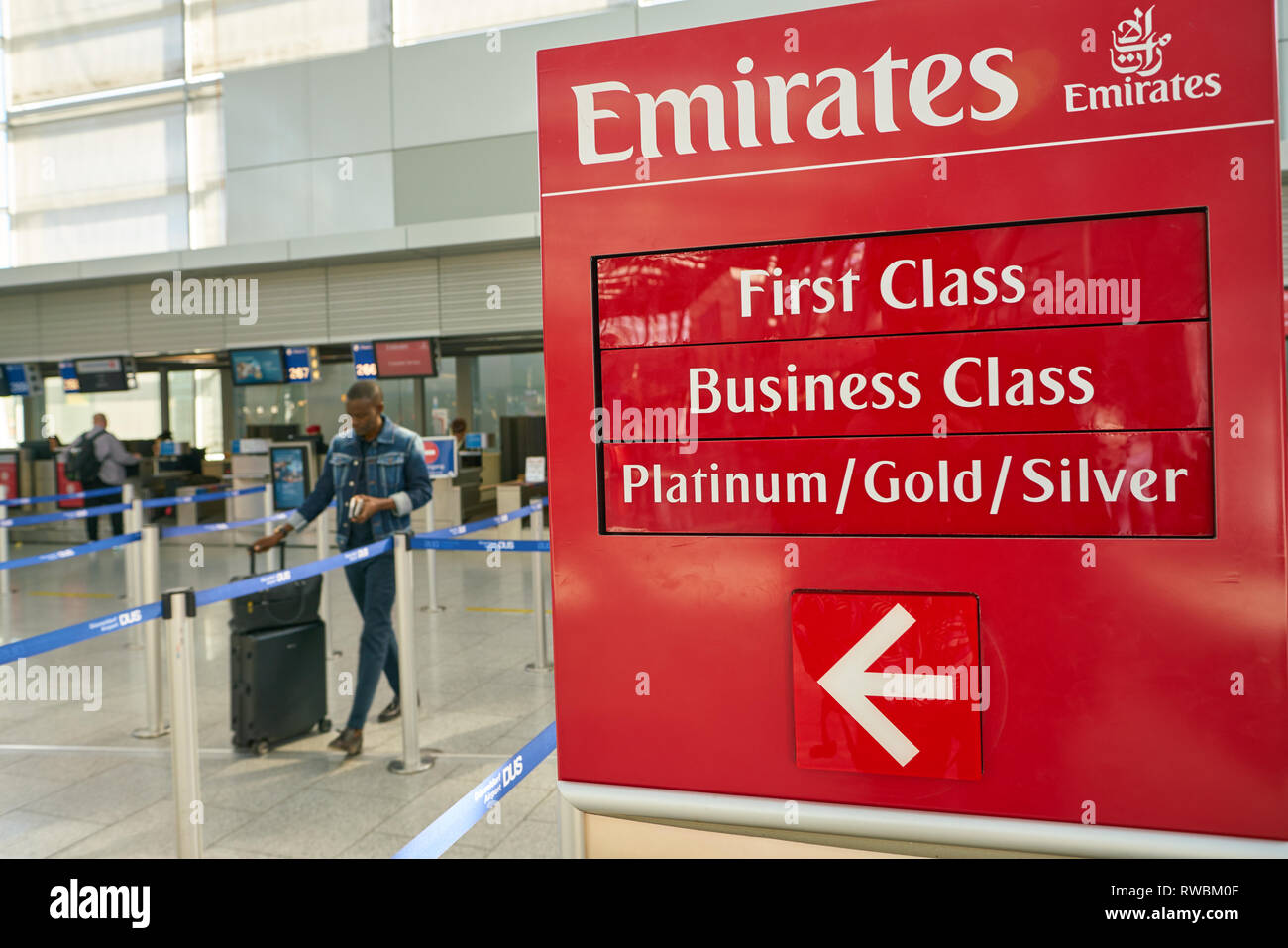 Check in counter for first class hi-res stock photography and images ...