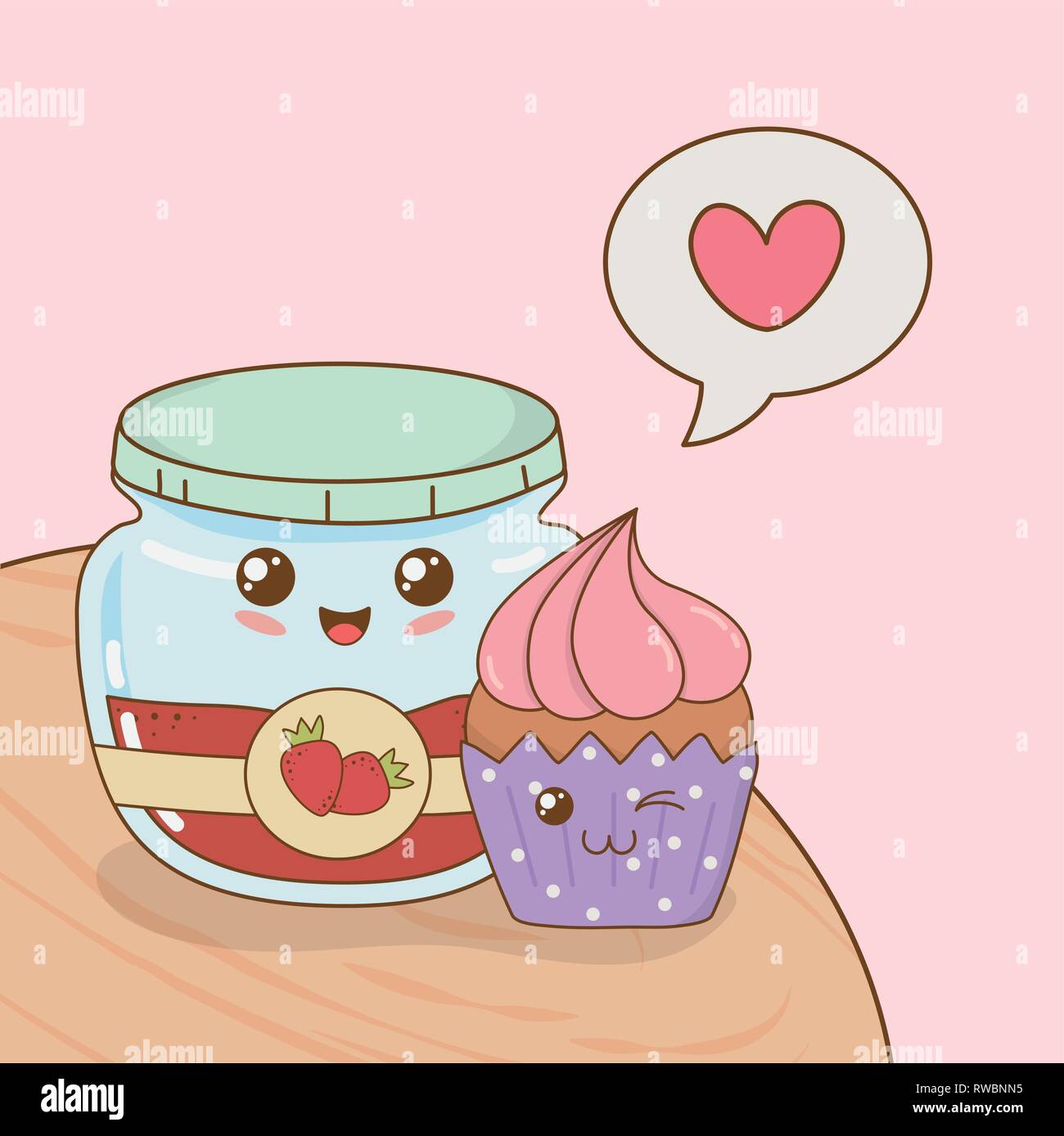 Cute Chibi Cupcake