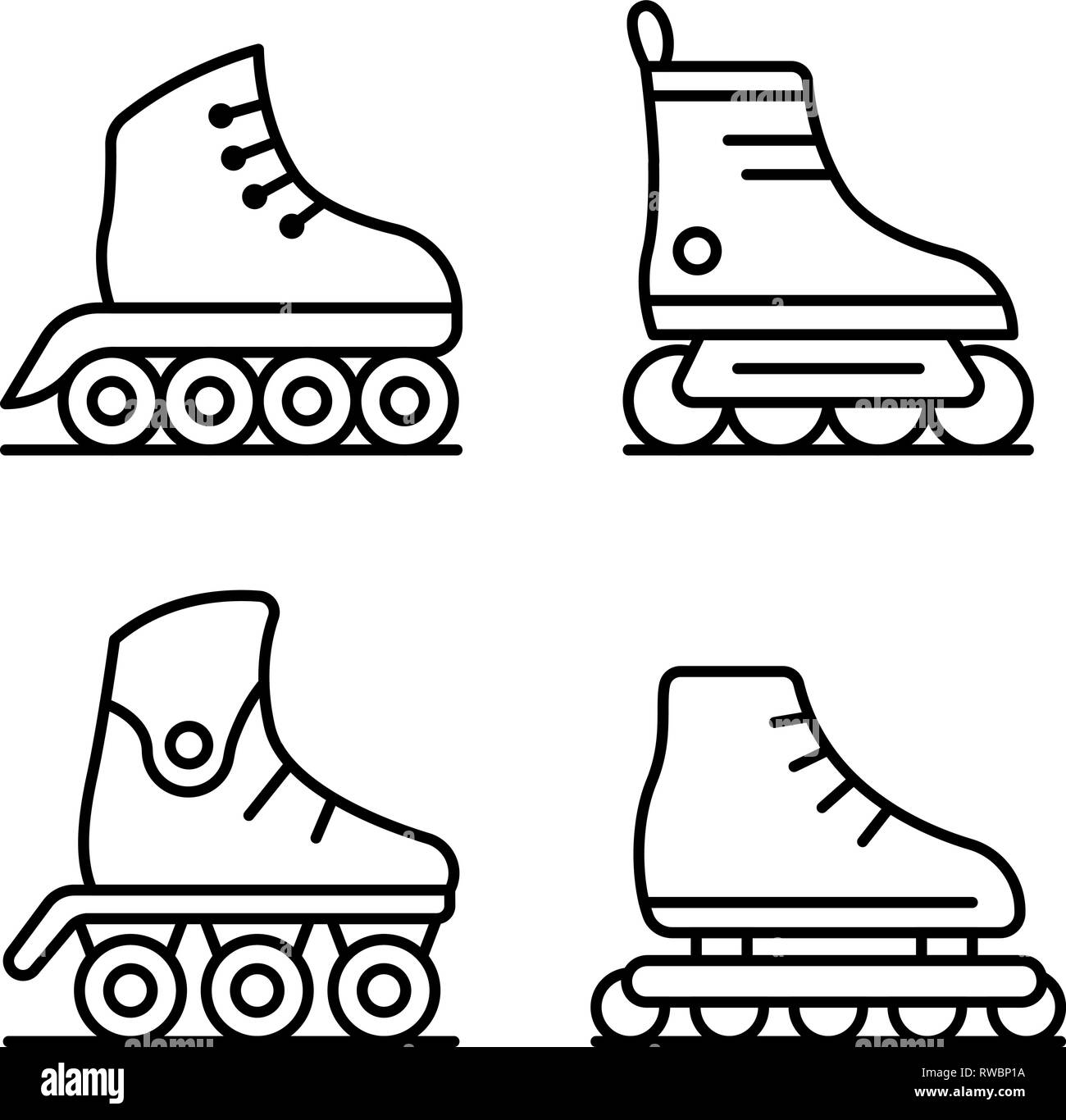 Inline hockey Stock Vector Images - Alamy