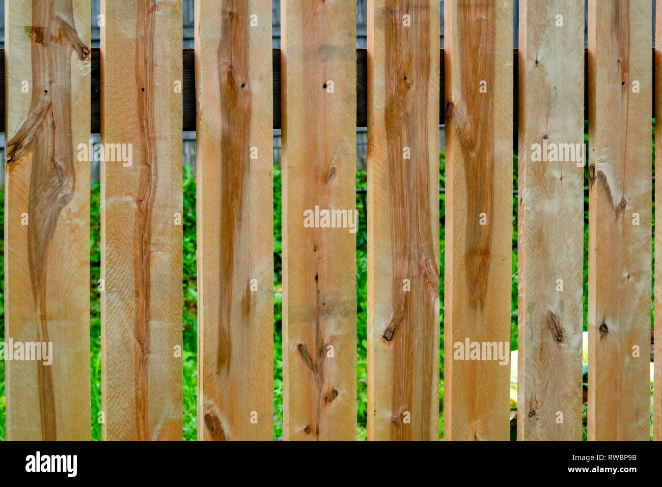 wooden vertical planks texture close-up Stock Photo - Alamy