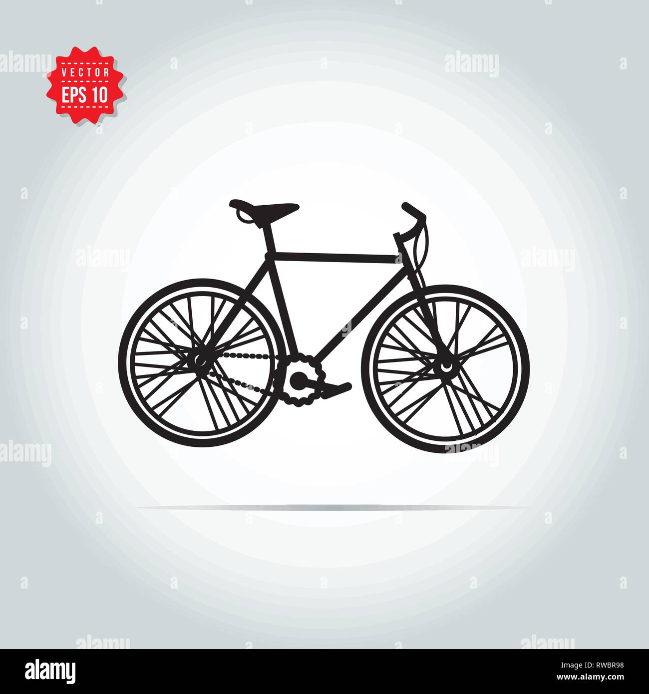 Bike shop logo vector vectors hi-res stock photography and images - Alamy