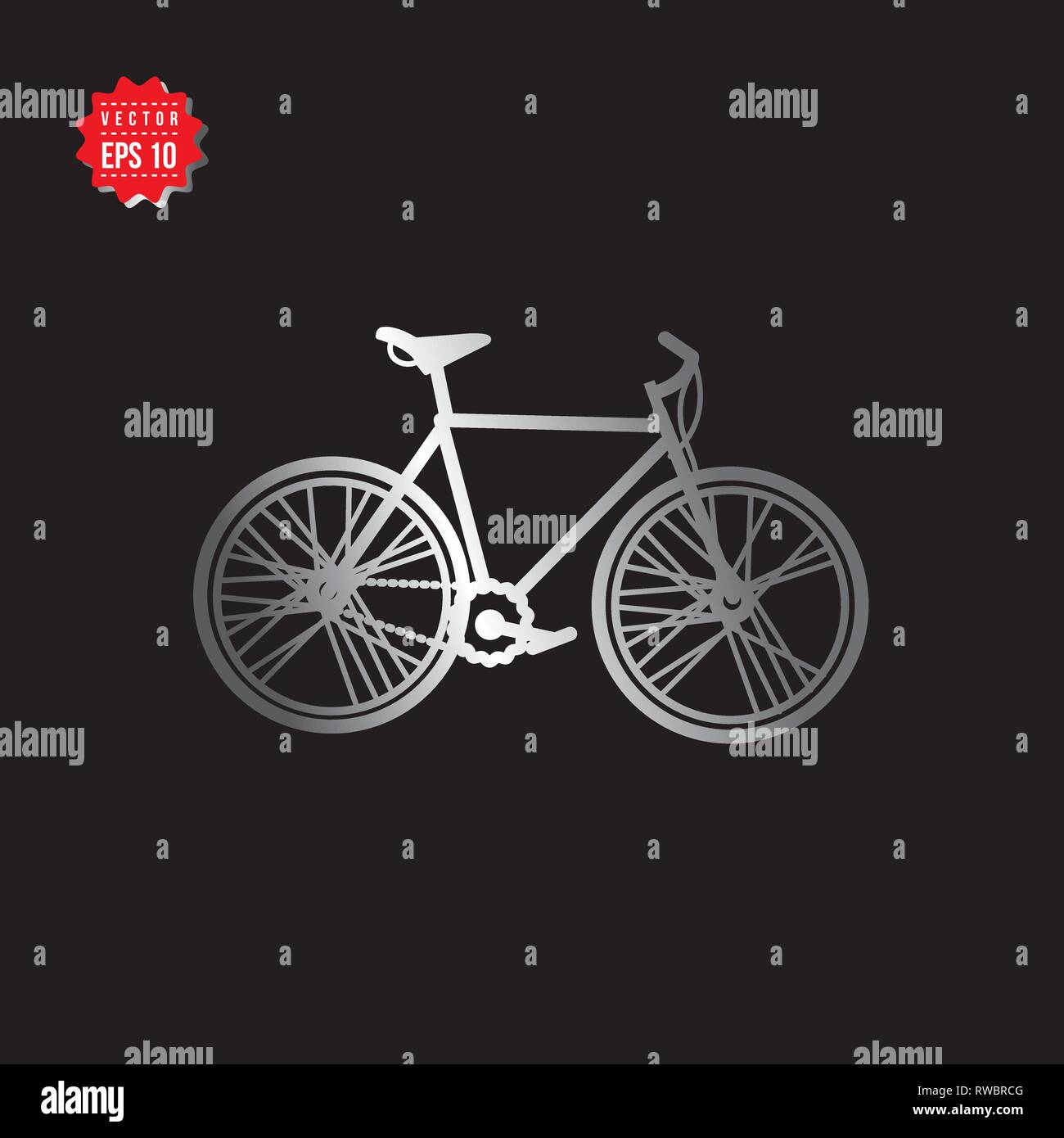 Bike vector logo. Bike icon Stock Vector Image & Art - Alamy
