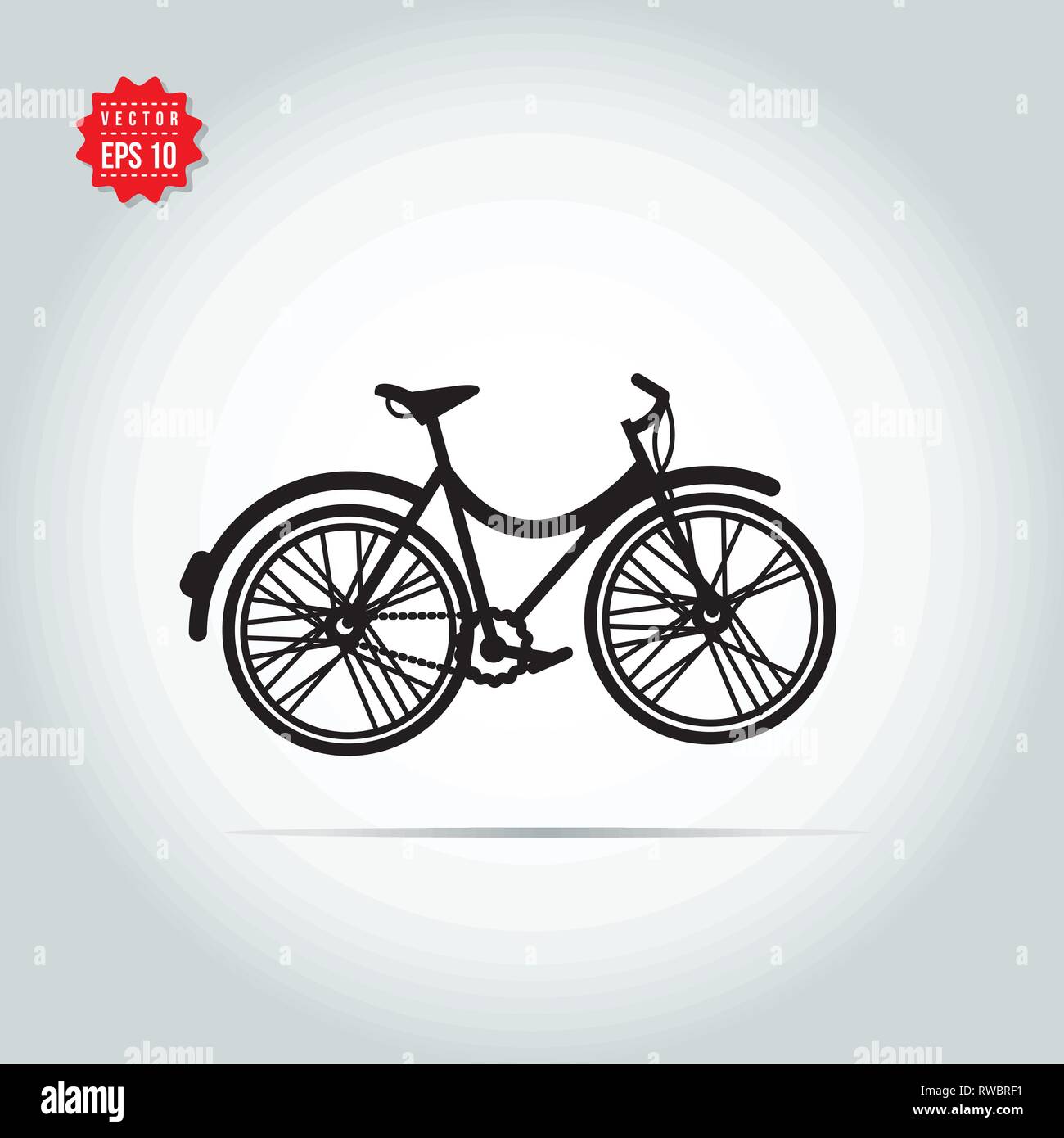 Bike vector logo. Bike icon Stock Vector Image & Art - Alamy