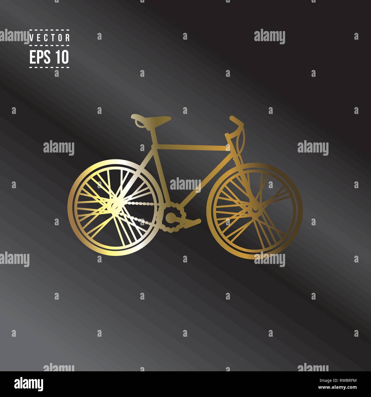 Infinity bike chain logo hi-res stock photography and images - Alamy