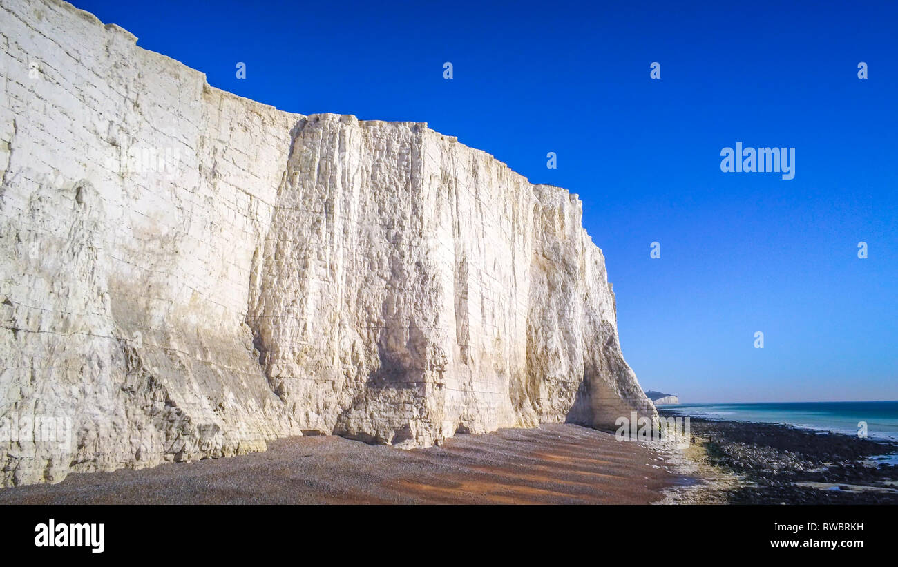 Cuckmere beach aerial hi-res stock photography and images - Alamy