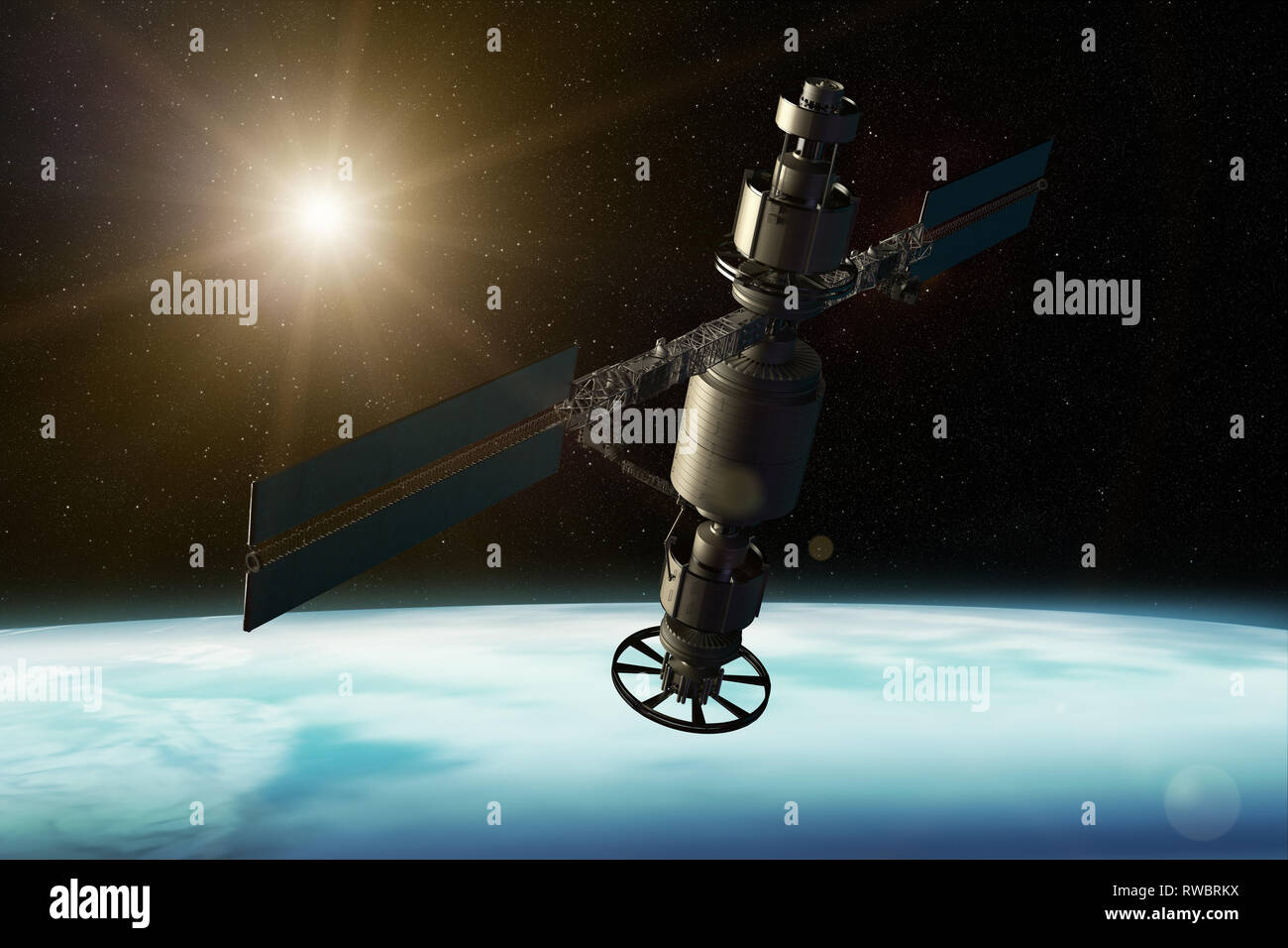 Earth orbiting the sun hi-res stock photography and images - Alamy