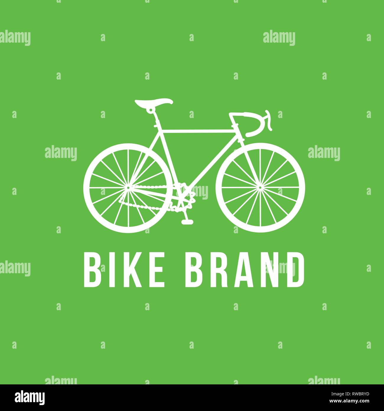 Bike vector logo. Bike icon Stock Vector Image & Art - Alamy
