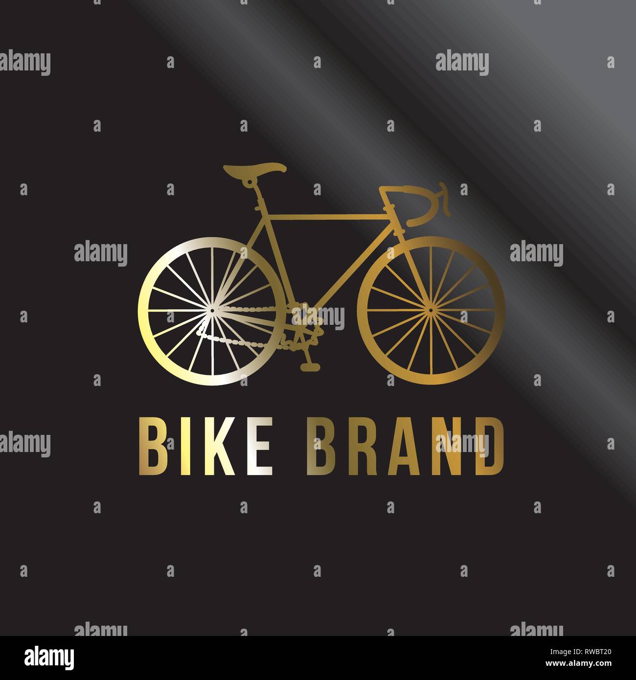 Bike vector logo. Bike icon Stock Vector Image & Art - Alamy