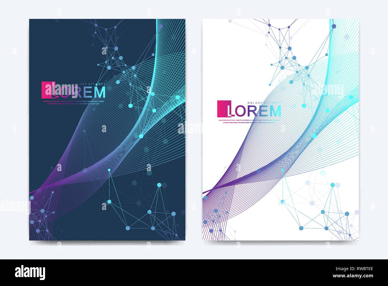 Modern vector template for brochure, leaflet, flyer, cover, catalog in ...