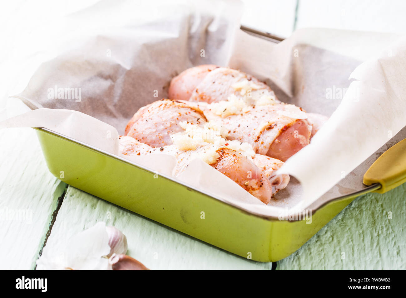 Semi finished product of chicken Stock Photo - Alamy