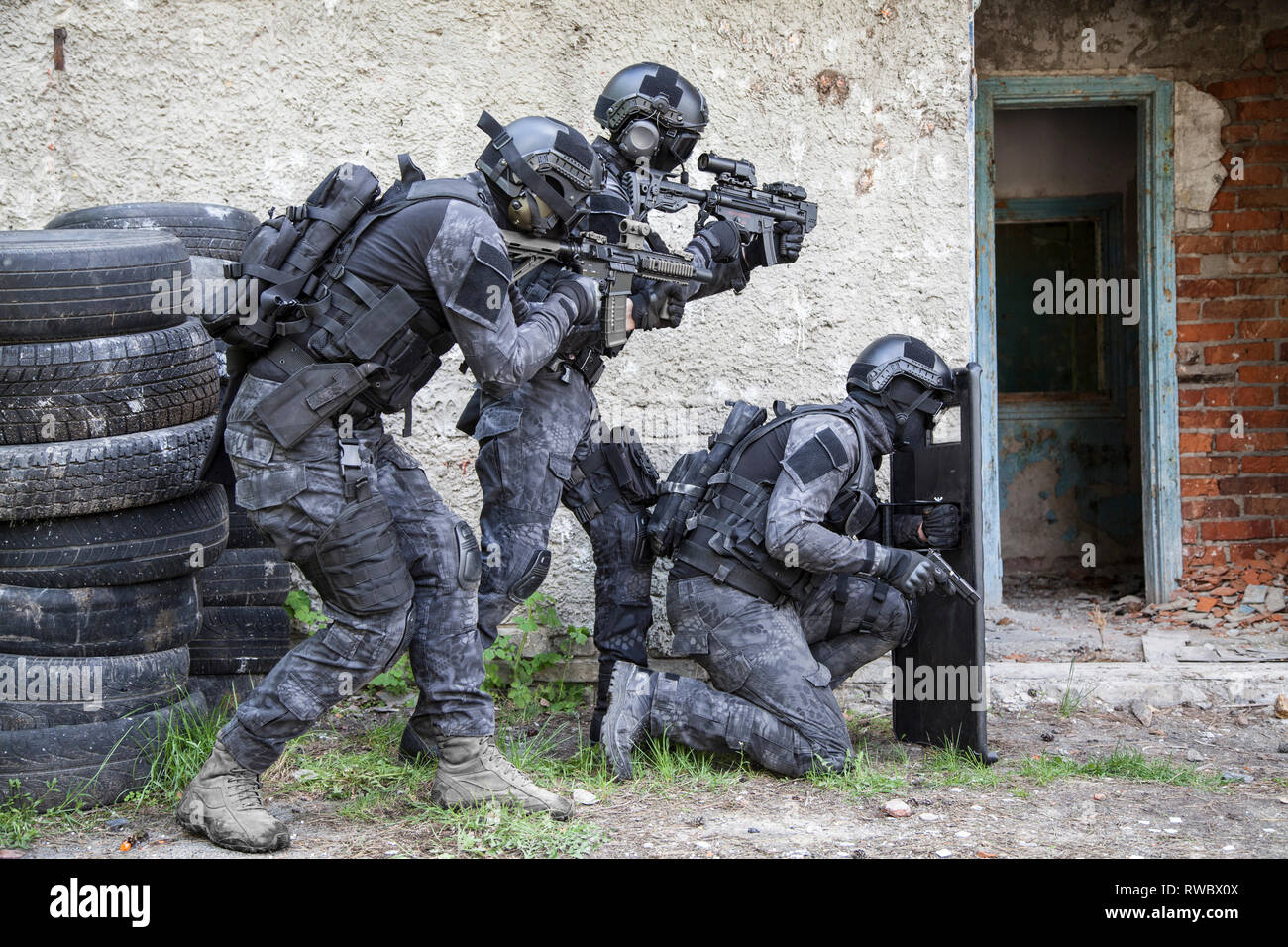 Swat Teams In Action