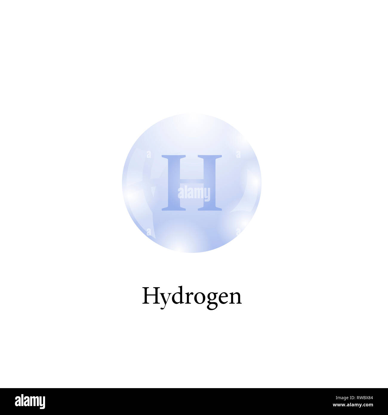Molecule model on periodic table hi-res stock photography and images ...
