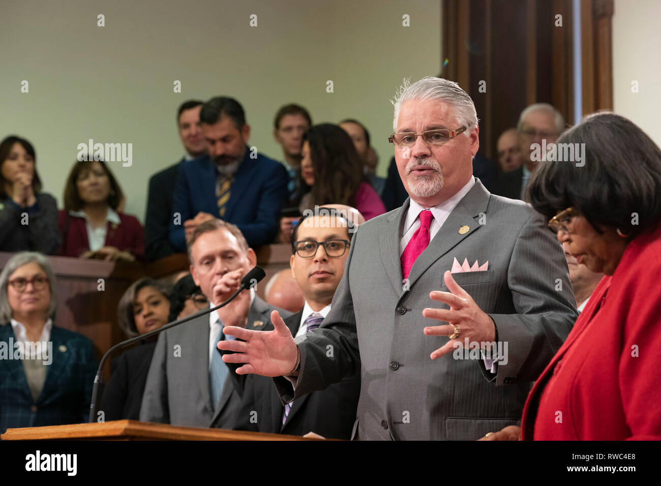 Houston state representative hi-res stock photography and images - Alamy