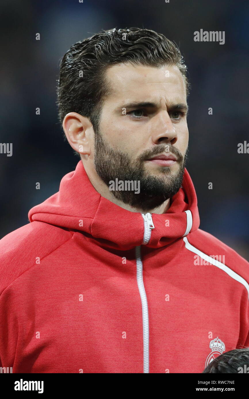 Madrid, Spain. 5th Mar, 2019. Nacho (Real) Football/Soccer : UEFA ...