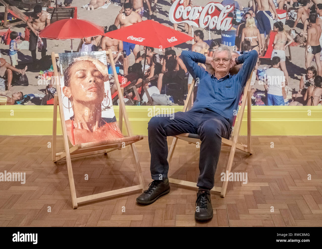 London, UK. 6th Mar, 2019. Martin Parr 'Only Human' exhibition at the ...
