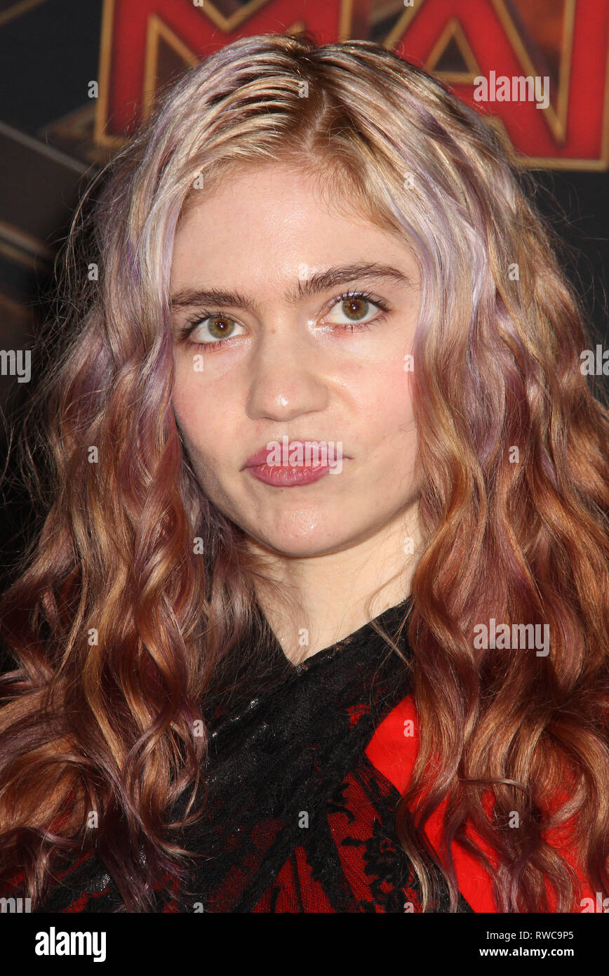 Grimes 03/04/2019 The World Premiere of "Captain Marvel" held at the El ...