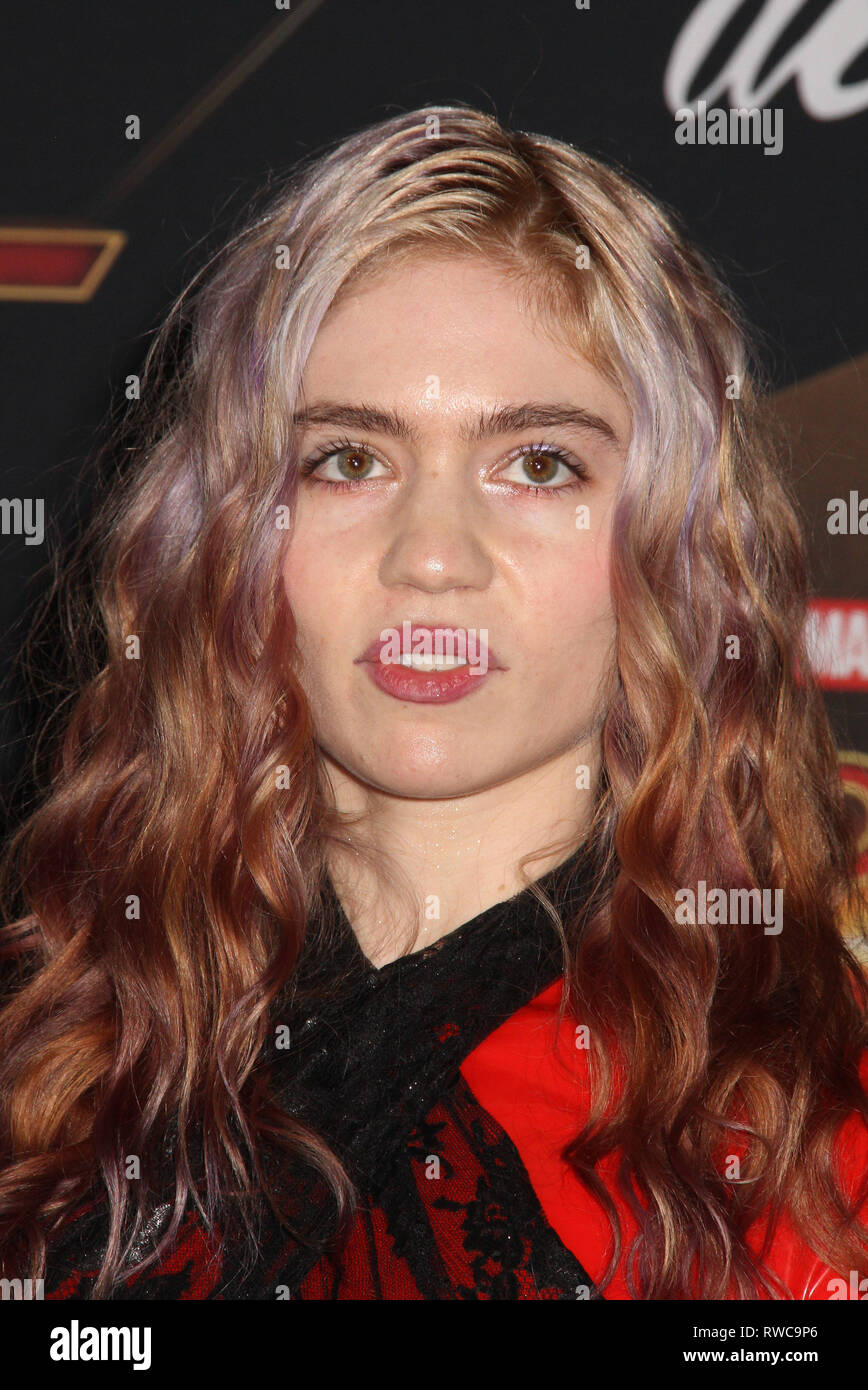 Grimes 03/04/2019 The World Premiere of "Captain Marvel" held at the El ...