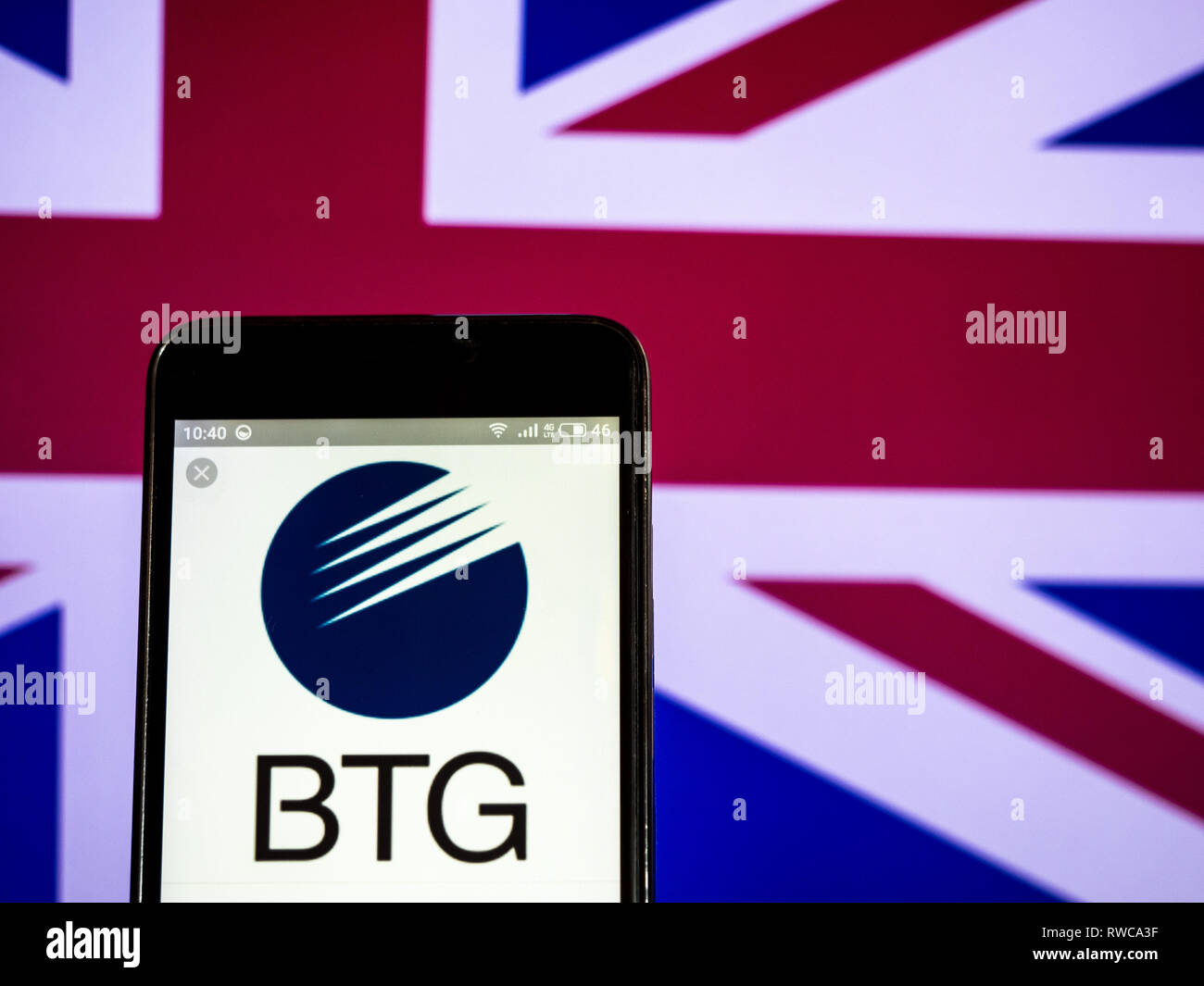 Btg logo hi-res stock photography and images - Alamy