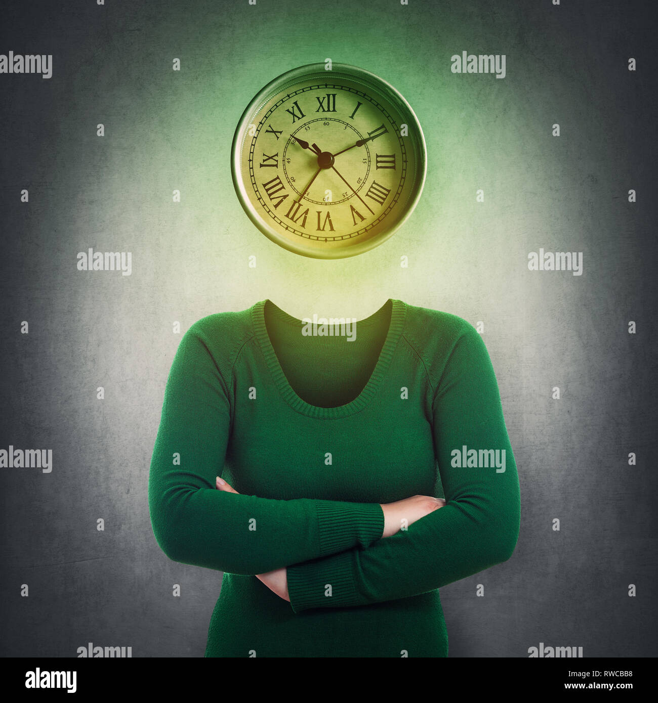Headless woman surreal hi-res stock photography and images - Alamy