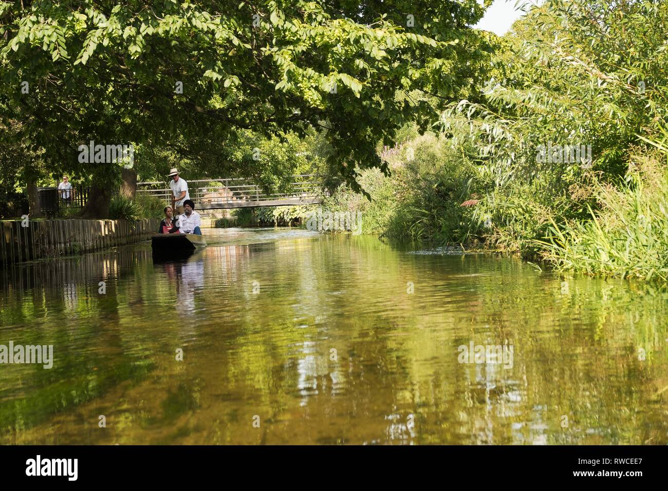Canterbury river Stour Stock Photo - Alamy