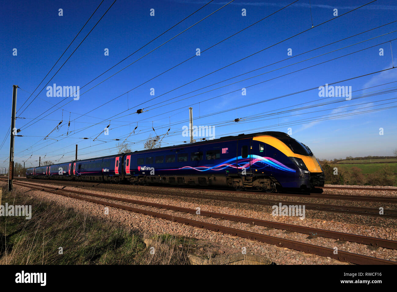 180 Zephyr class, First Hull trains, East Coast Main Line Railway ...