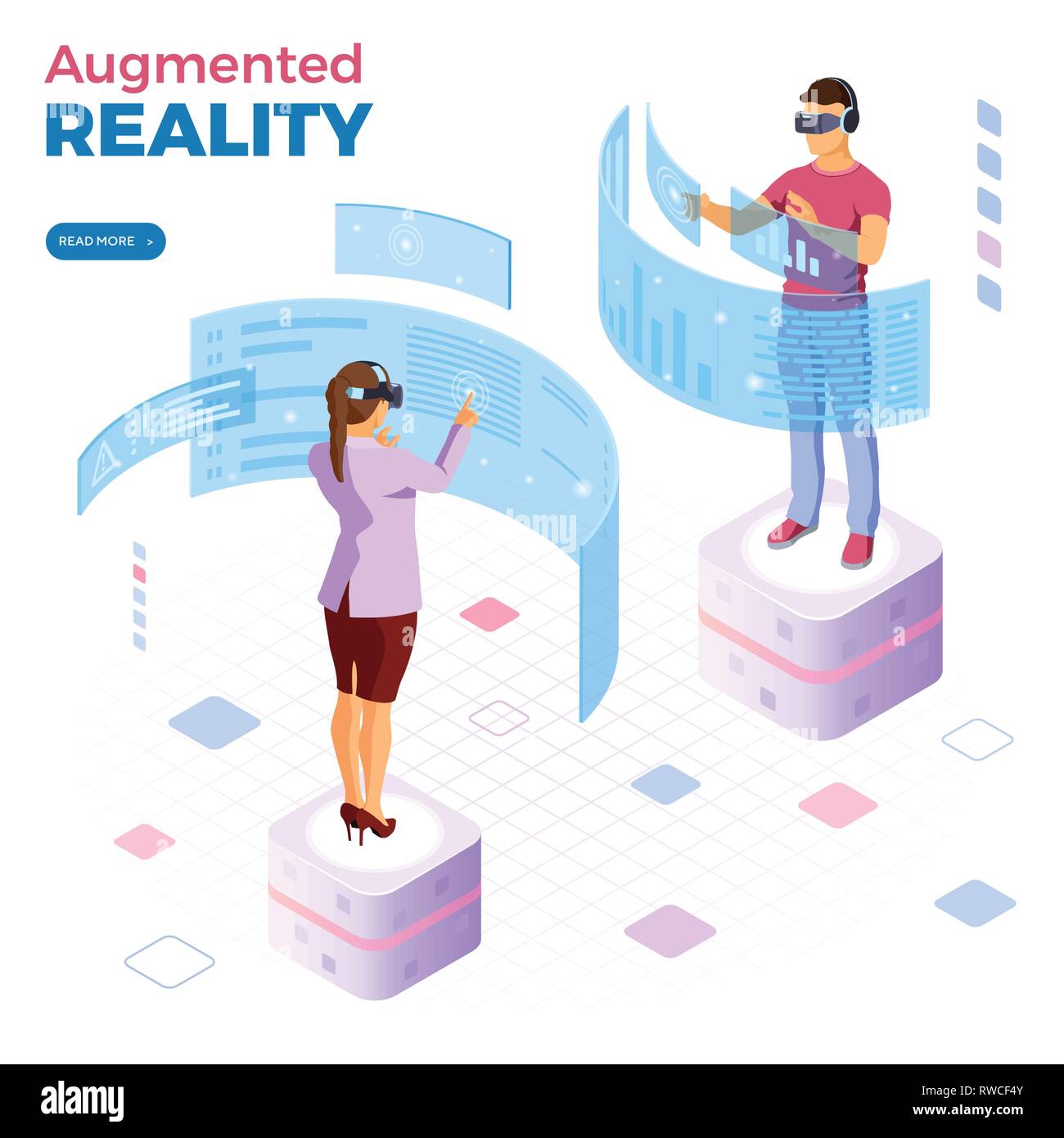 Future virtual reality icon Cut Out Stock Images & Pictures - Alamy