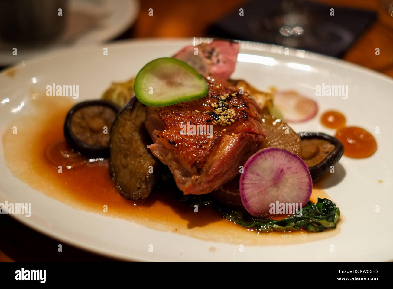 Starter main course dessert hi-res stock photography and images - Alamy