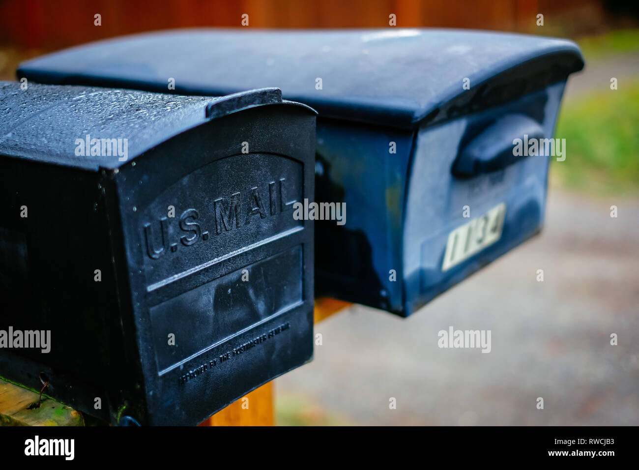 American mail box hi-res stock photography and images - Alamy