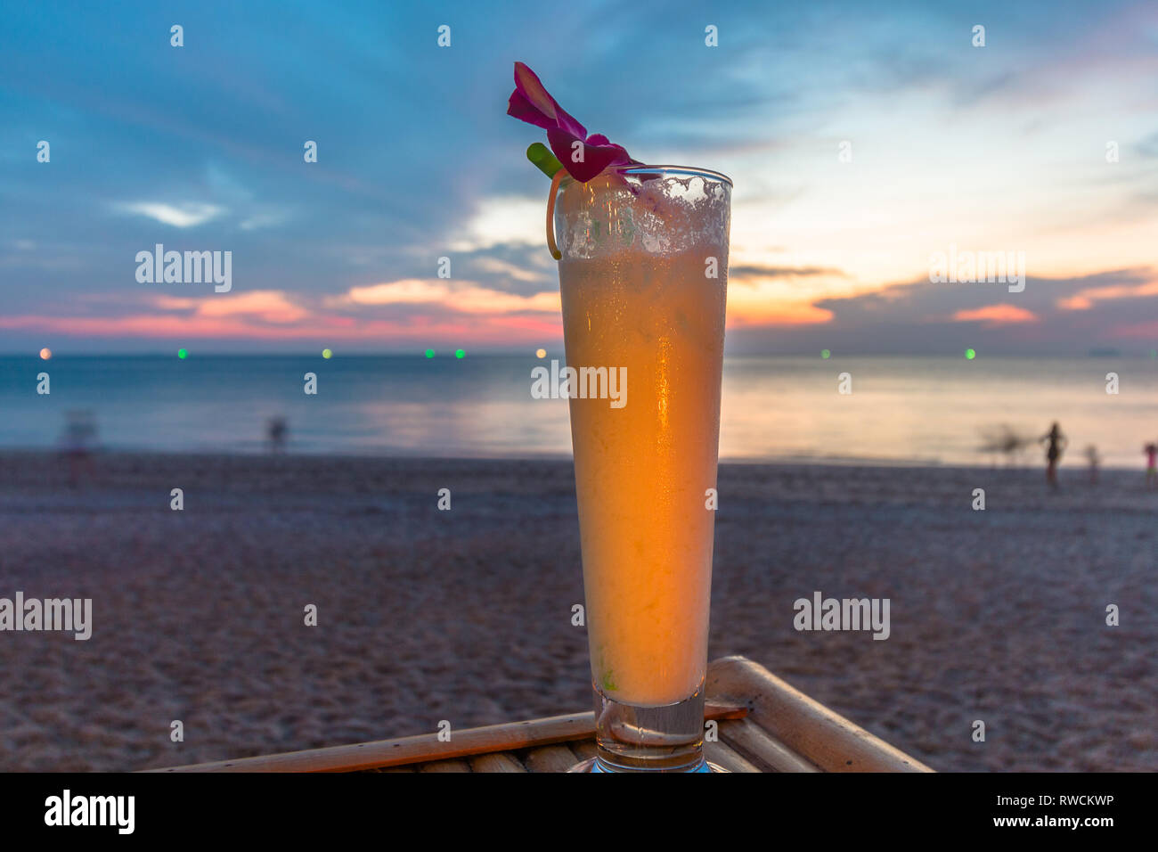 Pina colada beach hi-res stock photography and images - Alamy