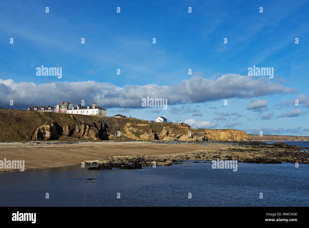 The beach at Seaham, Co Durham, England UK Stock Photo - Alamy