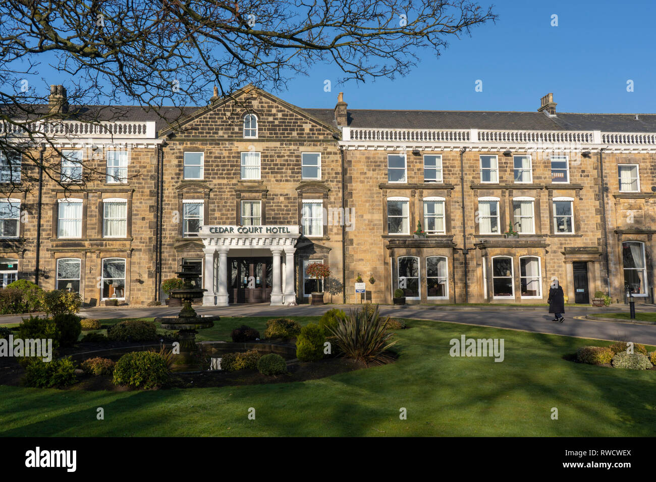 Cedar Court Hotel, Park Parade, Harrogate, North Yorkshire, England, UK ...