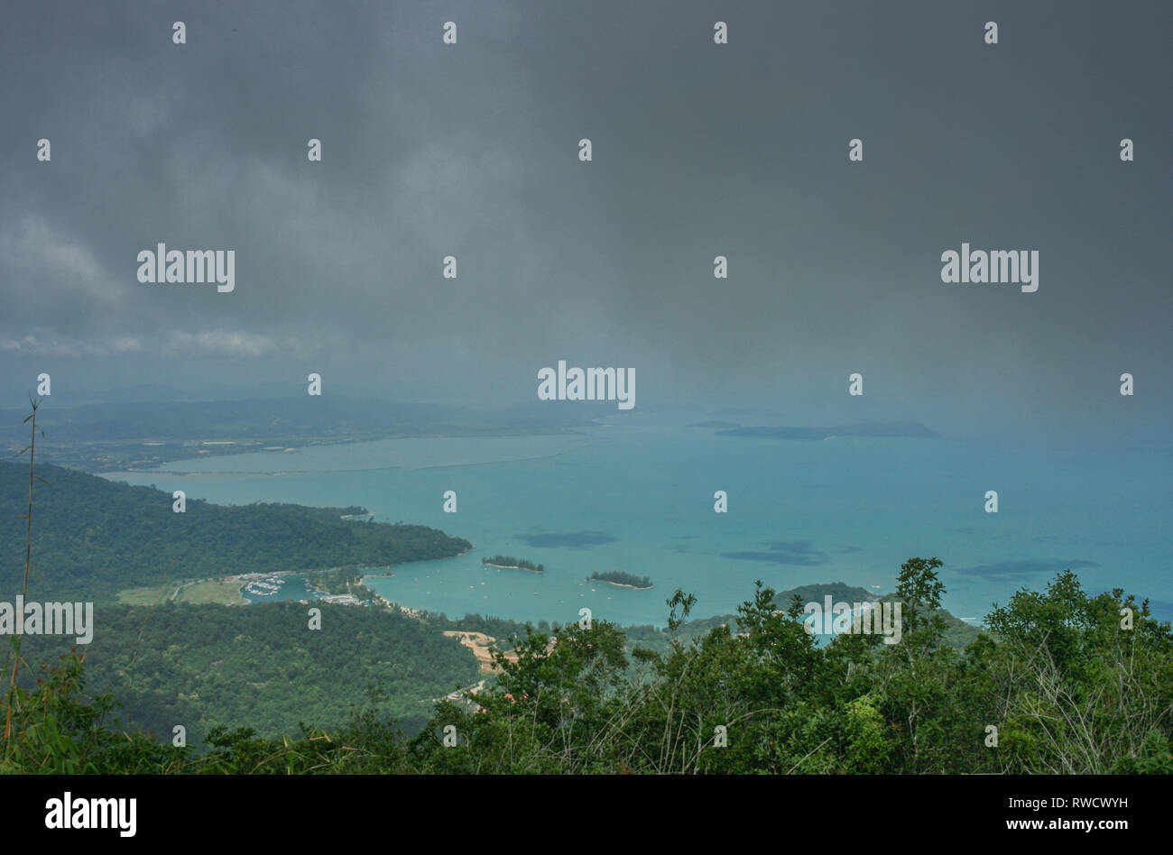Langkawi SkyCab, Gunung Machinchang, Langkawi, Malaysia Stock Photo - Alamy