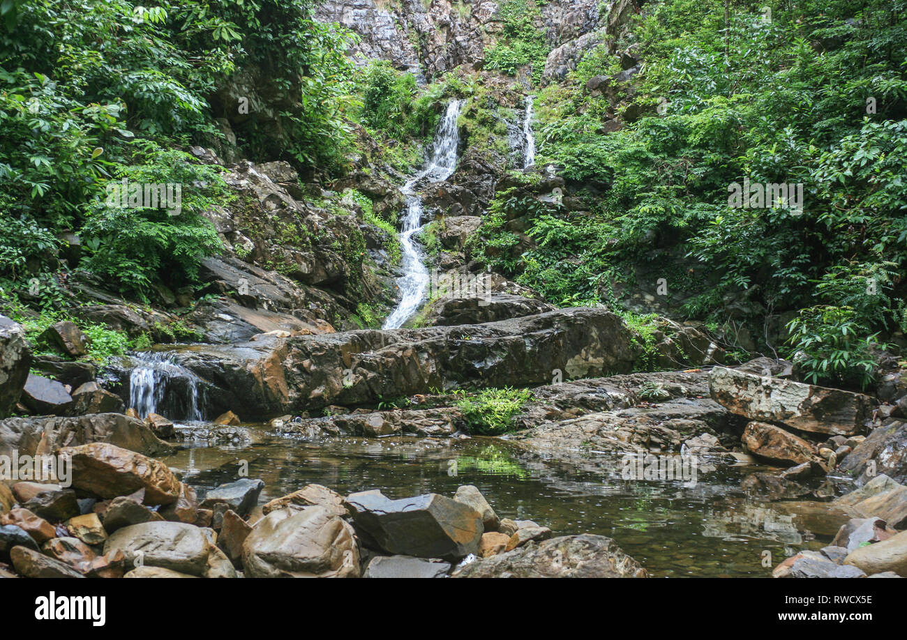 Temurun Waterfall, Langkawi, Malaysia Stock Photo - Alamy